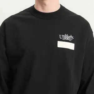 UNLIKELY DRY GOODS Team Logo Long Sleeve T-shirt