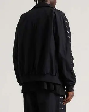 THUG CLUB Triple Line Stud Track Jacket