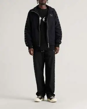 THUG CLUB Triple Line Stud Track Jacket