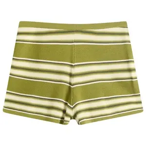 Faithfull The Brand Playa Mini Shorts - Ombre Stripe