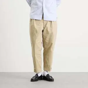 BEAMS 2 Pleat Chino