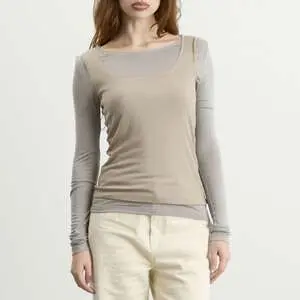FRUITY BOOTY Double Layer Long Sleeve Top