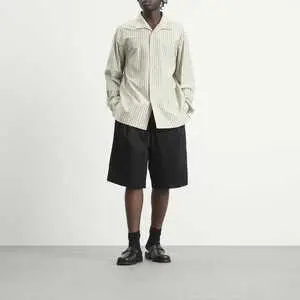 Issey Miyake Stripe Long Sleeve Shirt