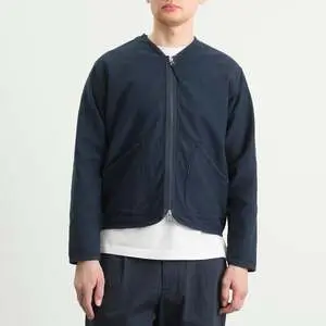 Universal Works Slub Sateen Zip Liner Jacket