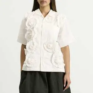 STORY MFG. Hand Applique Greetings Shirt