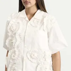 STORY MFG. Hand Applique Greetings Shirt