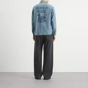 HUMAN MADE Stencil Military Chambray Shirt
