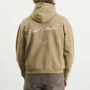 CLUB 1984 La Studio Hoodie - Dark Taupe