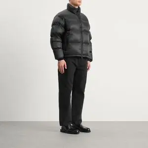 MKI MIYUKI ZOKU Translucent Funnel Neck Bubble Jacket