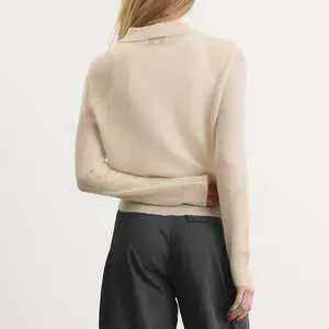 Studio Nicholson Long Sleeve Polo Knit