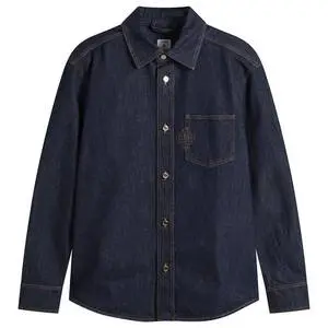 Casablanca Raw Denim Shirt - Indigo