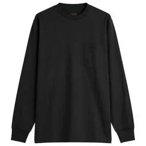 BEAMS Long Sleeve Pocket T-shirt - Black