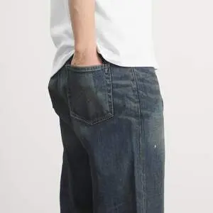 NEIGHBORHOOD Wide Leg Selvedge Denim Jeans