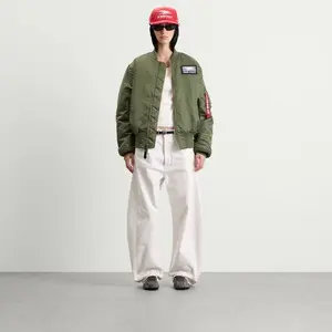 Alpha Industries X Ma-1 Bomber Jacket - Olive