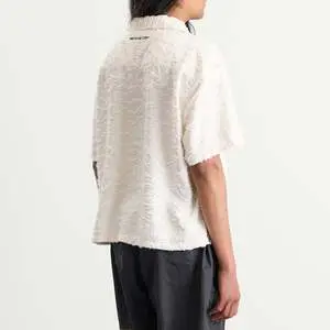MKI MIYUKI ZOKU Jacquard Fringe Vacation Shirt