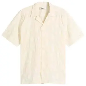 FORET Peer Jacquard Shirt - Cloud