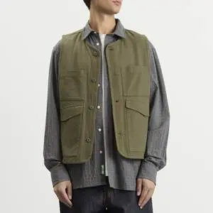 Universal Works Brushed Moleskin 4 Pocket Gilet Jacket
