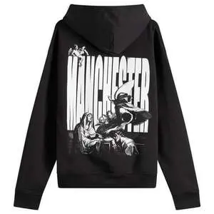 END. Manchester Zip Hoodie - Black