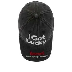Vetements Lucky Cap - Black