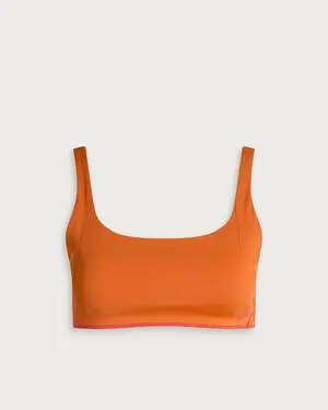Adidas X Entire Studios Optime Ls Bra - Fox Red