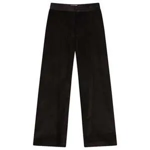 Studio Nicholson Grange Relaxed Curved Leg Pant - Espresso