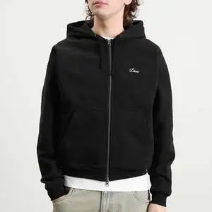 DIME Cursive Small Logo Zip Hoodie