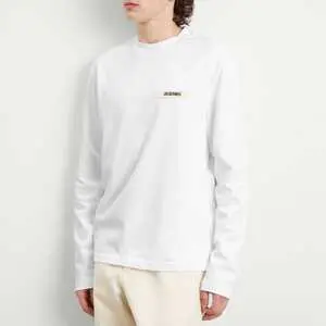 Jacquemus Grosgrain Logo Long Sleeve T-shirt