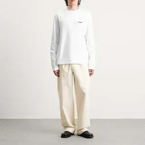 Jacquemus Grosgrain Logo Long Sleeve T-shirt