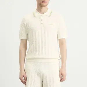 Casablanca Tennis Boucle Polo Shirt