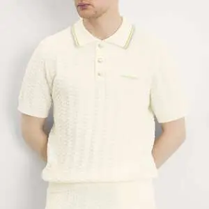 Casablanca Tennis Boucle Polo Shirt