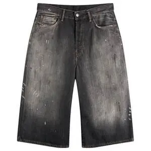 Acne Studios Judda Trafalgar Denim Shorts - Black