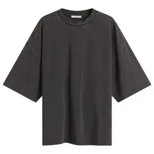 ENTIRE STUDIOS Heavy Boxy T-shirt - Washed Black