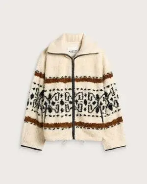 Isabel Marant Étoile Toile Lijka Fleece Jacket - Ecru