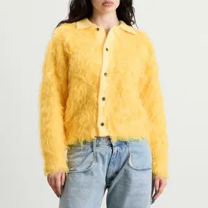 Toga Shaggy Knit Cardigan