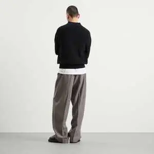 RONNING Long Sleeve Knit Polo