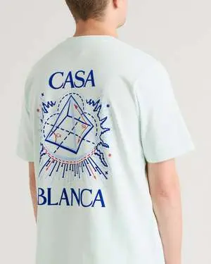 Casablanca Celestial Pyramid Printed T-shirt