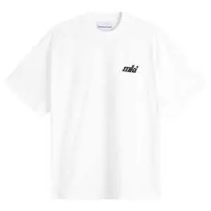 MKI MIYUKI ZOKU Stamp T-shirt - White