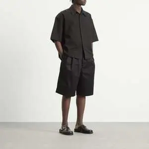 Studio Nicholson Sanko Cotton Linen Boxy Shirt
