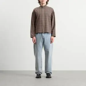 MKI MIYUKI ZOKU Seersucker Check Track Jacket