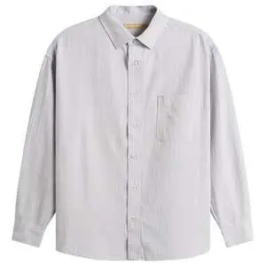 FRIZMWORKS Og Seersucker Shirt - Grey