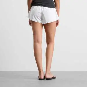 SKIMS Garment Washed Poplin Shorts