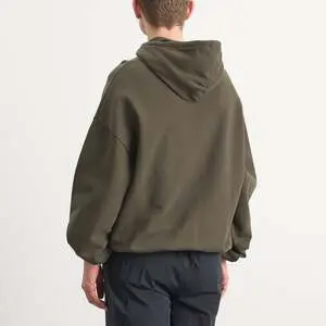 UMBRO BY SLAM JAM Og Logo Mask Hoodie - Dark Olive