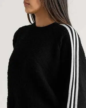 Y3 Knit Fringe Sweatshirt