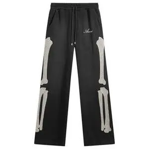 Amiri Bones Oversized Sweatpants - Black