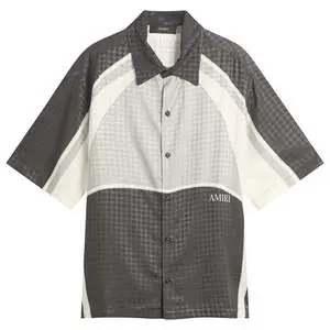 Amiri Ma Quad Panel Camp Shirt - Black