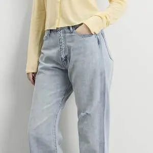 Auralee Faded Selvedge Light Denim Pants