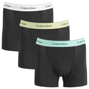 Calvin Klein Icon Relaxed Dart Trunk 3 Pack - Black