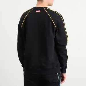 Casablanca Loopback Gradient Piping Raglan Sweatshirt