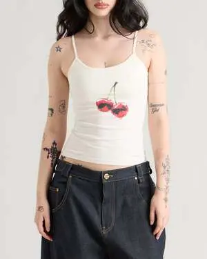 WILLY CHAVARRIA Cherry Cholita Vest