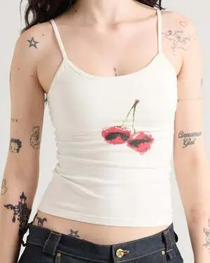 WILLY CHAVARRIA Cherry Cholita Vest